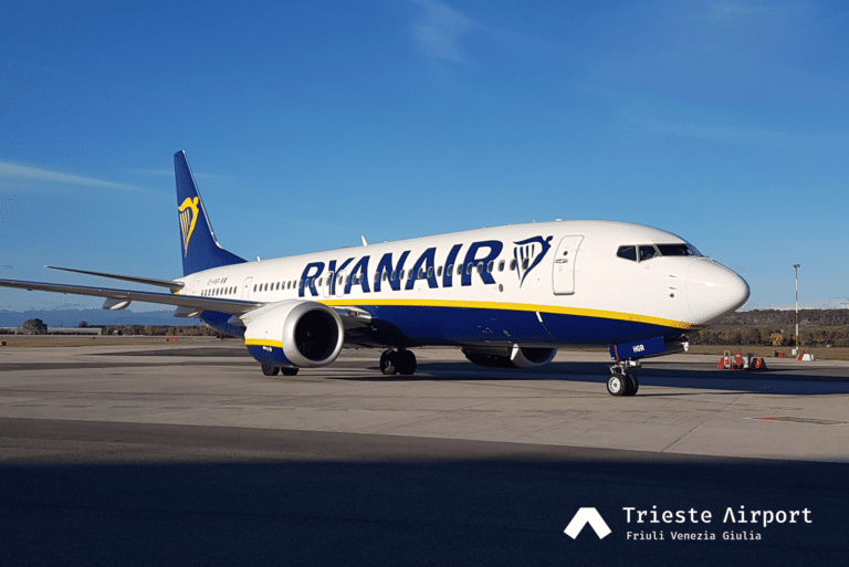 Ryanair inaugura la rotta Trieste-Praga con due voli settimanali